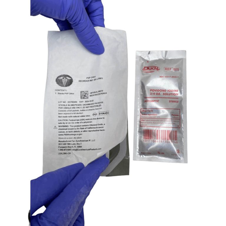 Povidone Iodine PVP-Sterile Packaging – Dukal Brand-3/4oz ...