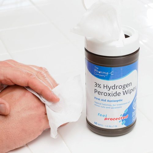 3% Hydrogen Peroxide Wipes – EuroAmerican Products